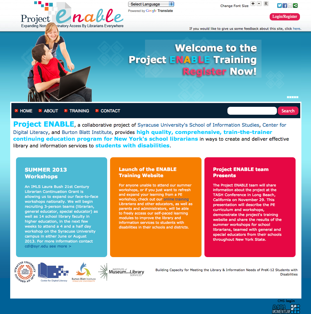 Project ENABLE: Building Capacity for Meeting the Library & Information ...