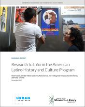 Planning the American Latino History and Culture Program | Institute of ...